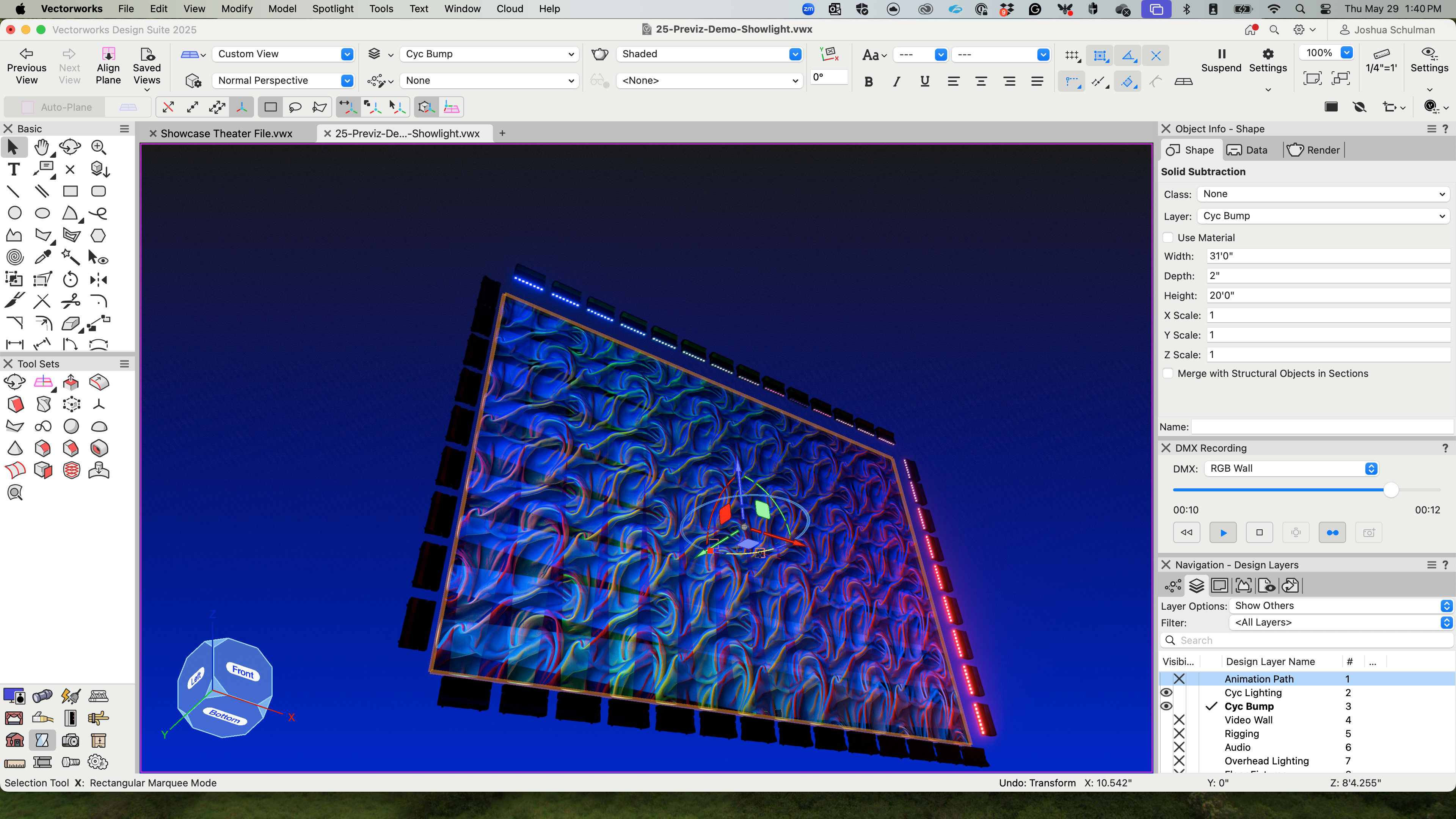 10 Previz Tips for Showcase in Vectorworks Spotlight